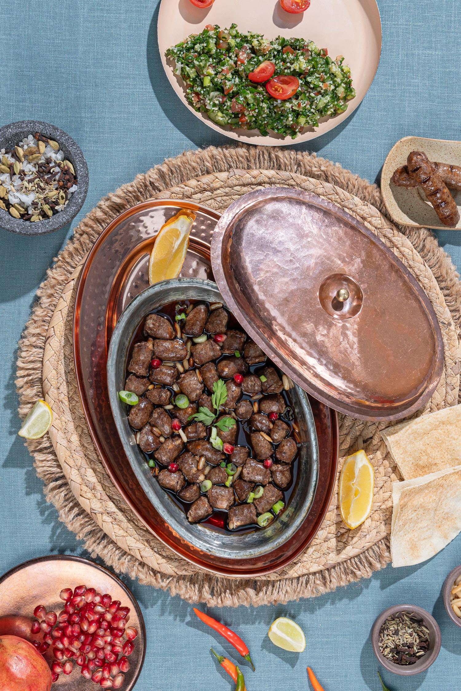 مسلاتي نقانق حلبية قديد مجمدة – 1000 جم، جاهزة للشوي والتقديم ...